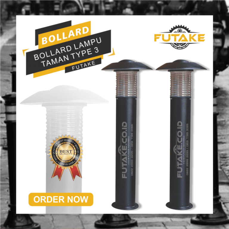 Bollard Lampu Taman Type 3 - Pusat Spesialis Produksi Turunan Logam ...