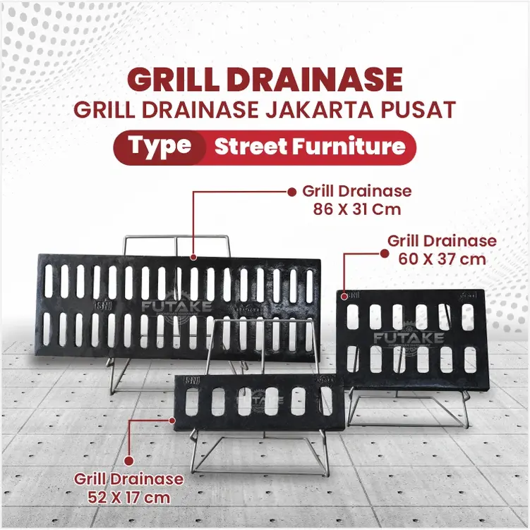 Grill Drainase Custom Jakarta Pusat 3 Ukuran - Pusat Spesialis Produksi ...